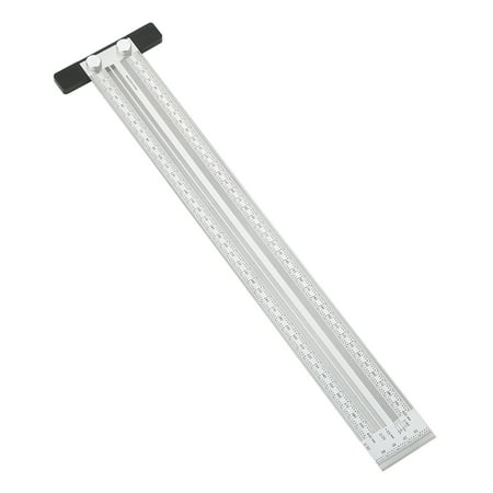 Amdohai Stainless Steel Marking Line Ruler T-shaped Hole/Right Angle ...