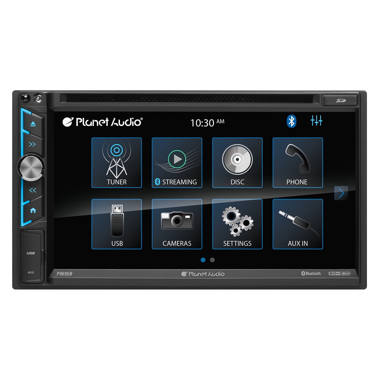 Restored Planet Audio P9695B A-Link (Screen Mirroring) Car Stereo ...