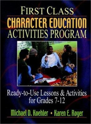 Pre-Owned First Class Character Education Activities Program: Ready-to ...