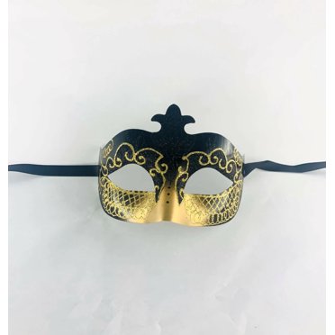 Luxury Mask Phantom of the Opera Half Face Masquerade Mask, Vintage ...