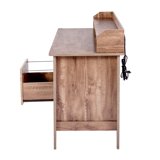 Eleanor Executive Desk with Hutch, USB and Charger Hub - Walmart.com