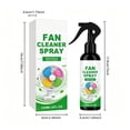 AURIGATE 4 oz Fan Cleaning Spray, No Disassembly Cleaner for Household ...