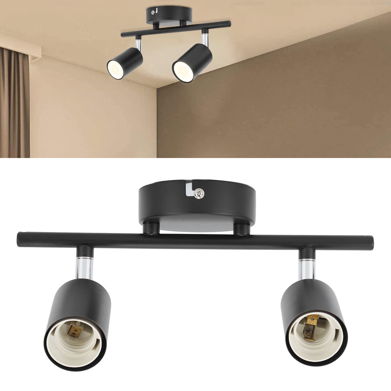 Click here for Zaqw Track Light Holder  Elegant Rotating Ceiling... prices