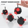 Fidget Dodecagon 12 Sided Fidget Toy Cube Stress Relieves and Anxiety ...
