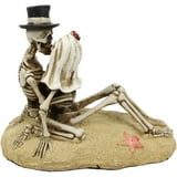 SUMMIT COLLECTION Beach Lovers - Love Never Dies Collectible Skeleton Themed Figurine - Walmart.com