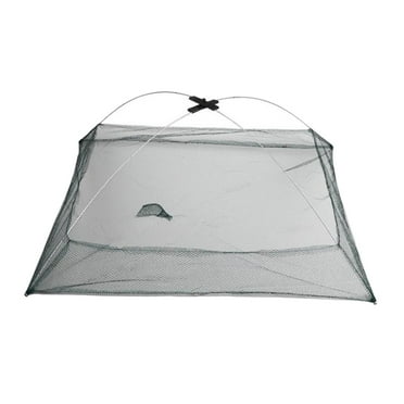 Portable Prawn Net Drop Landing Fishing Pond 24"""" Folding Fishes Net ...