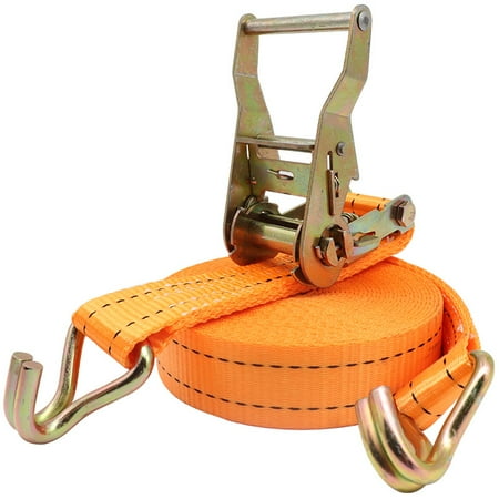 2000kg 6m Ratchet strap Lashing strap with tensioning hook Tightening ...