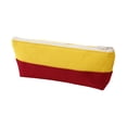 Dongrere Color Block Pencil Case with Zipper, Large Capacity Pencil ...