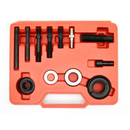 12pcs Pulley Puller and Installer Kit Power Steering Wheel Pulley ...
