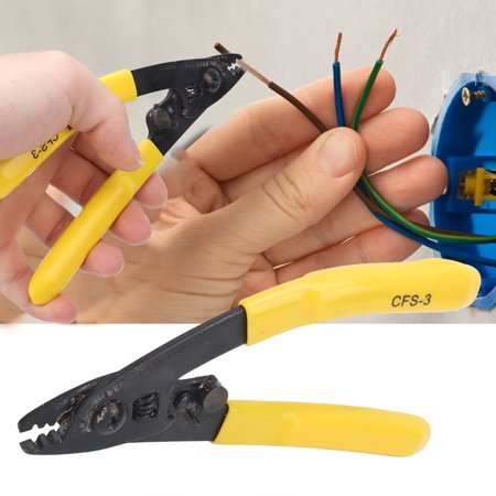 Herwey CFS - 3 Wire Cutter Stripper Optical Fiber Stripping Crimping ...