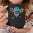 Lacrosse Ice Cream Drip Lax Boys Helmet Stick Youth Pocket Coffee Mugs ...