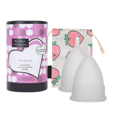 Super Jennie Menstrual Cup - Pink, Large - Walmart.com