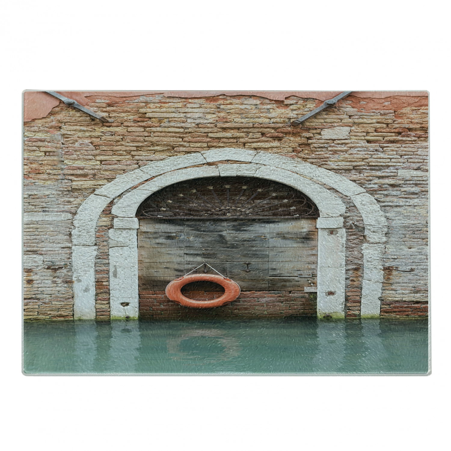Rustic Cutting Board, Timber Door with Life in Venice Italian ...