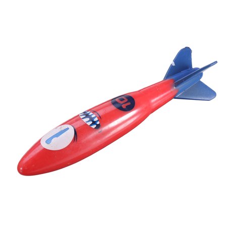 1PCS Swimming Torpedo Rocket Throwing Toy Pool Diving Summer Kid ...