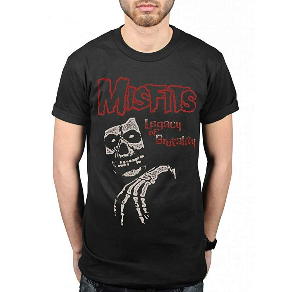 Band Merch - Misfits Legacy of Brutality Shirt - Walmart.com - Walmart.com