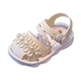 BRGZLK Infant Baby Girls Sandals Summer 2026 Cute Floral Closed Toe Cut ...