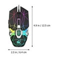 Computer Laptop Gaming Mouse Full-key Macro Programming Mouse 12.5x6 ...
