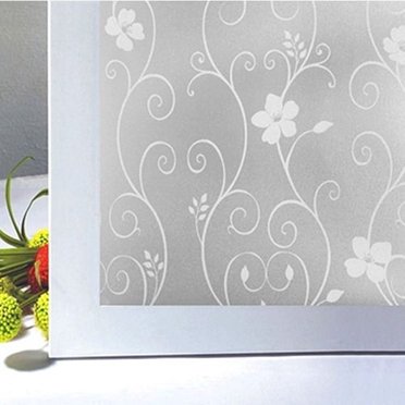 Decorative Privacy Window Film, Removable Glass Window Decals, Door ...