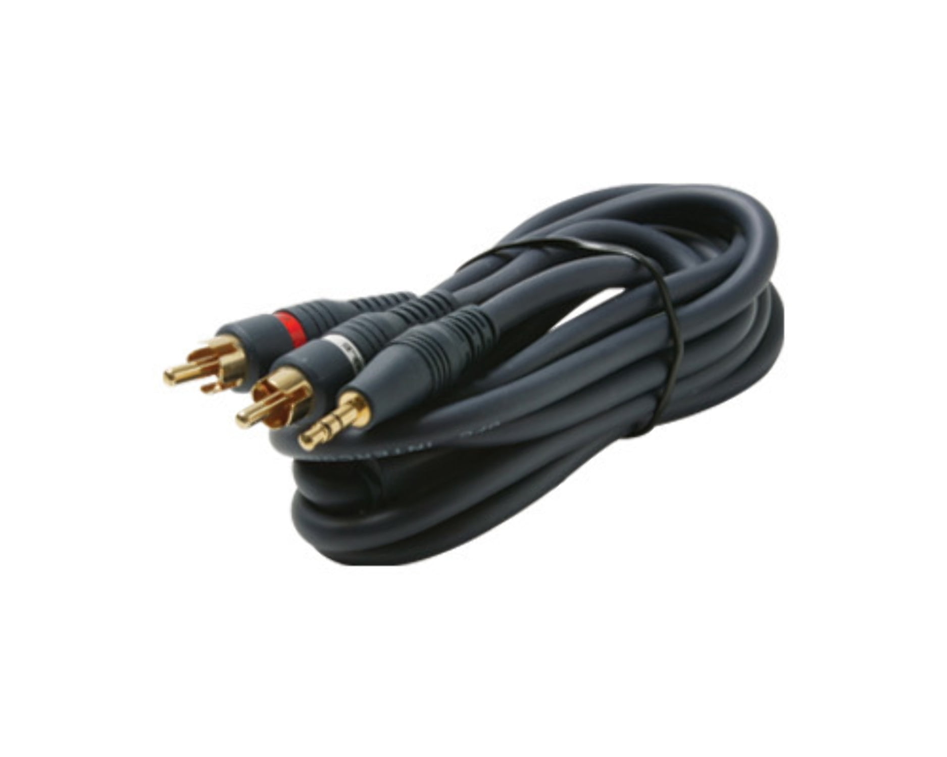 255-045 STEREN MINI TO RCA STERO Y CABLE 6FT - Walmart.com