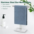 Hand Towel Holder, T-Shape Hand Towel Stand for Bathroom, Hand Towel ...