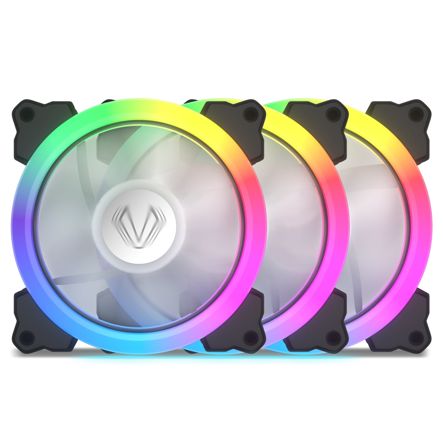 Buy Vetroo SY-120 3 Pack 120mm ARGB Case Fan 5V 3 Pin Addressable ...