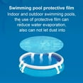 Solar Pool Covers for 6 8 10ft Diameter Round / Rectangle Swimming Pool ...