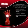 Marvel Iron Man Gauntlet LED Desk Lamp, 14 Inches, Superhero Light ...