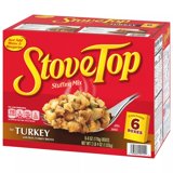 Kraft Stove Top Turkey Stuffing Mix, 6 Ounce (Pack of 6) - Walmart.com