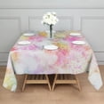 42x42in(107x107cm) Square Tablecloth, Waterproof Polyester Table Cover ...
