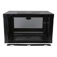 SRW6U SmartRack 6U Low-Profile Switch-Depth Wall-Mount Rack Enclosure ...