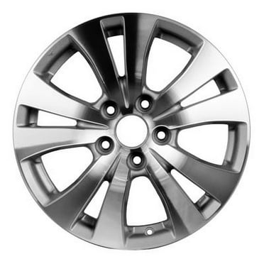 16 X 7 Reconditioned OEM Aluminum Alloy Wheel, Charcoal Silver Textured ...
