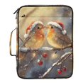 Christmas Birds Trees Snow Accordion File Organizer Expanding File ...