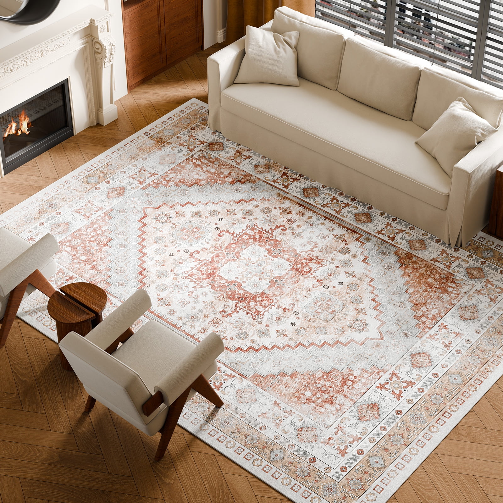 Click here for Vevor Large Area Rug 9 X 12 Ft Anti-Skid Tear-Resi... prices