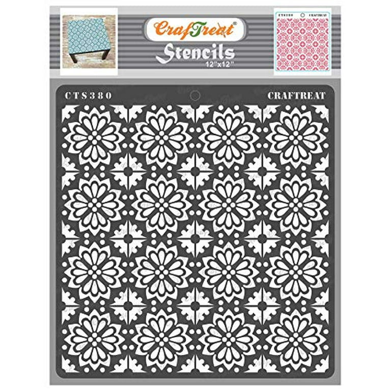 Moroccan Flower Stencil