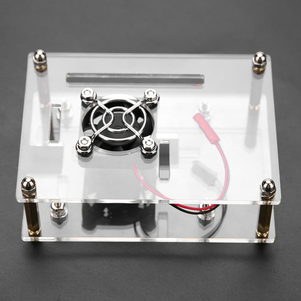 Acrylic Shell,Acrylic PMMA Enclosure Box Shell For Raspberrypi Cooling ...