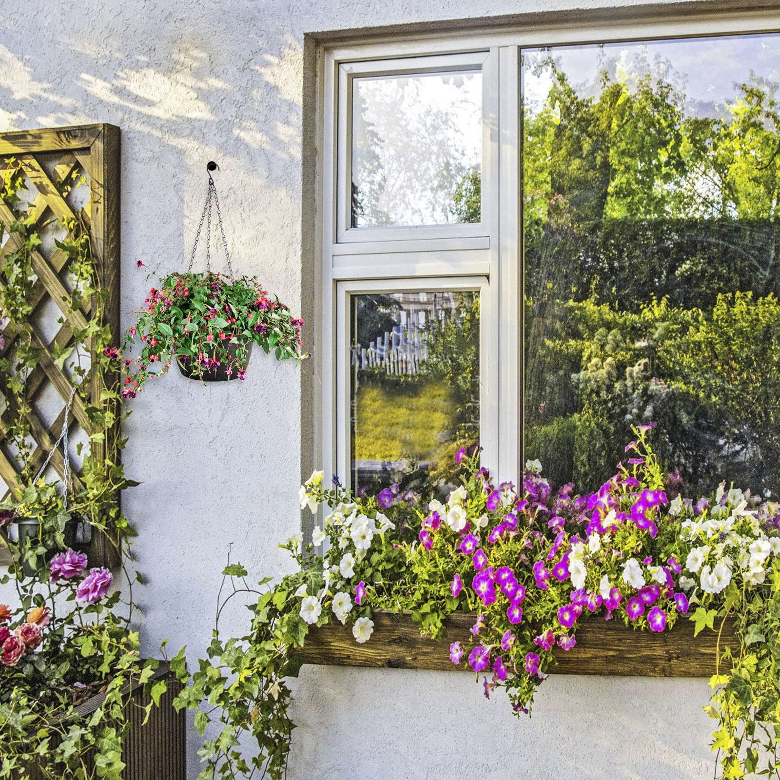 Click here for Kakowely 4pcs Iron Hanging Chains For Flower Pots... prices