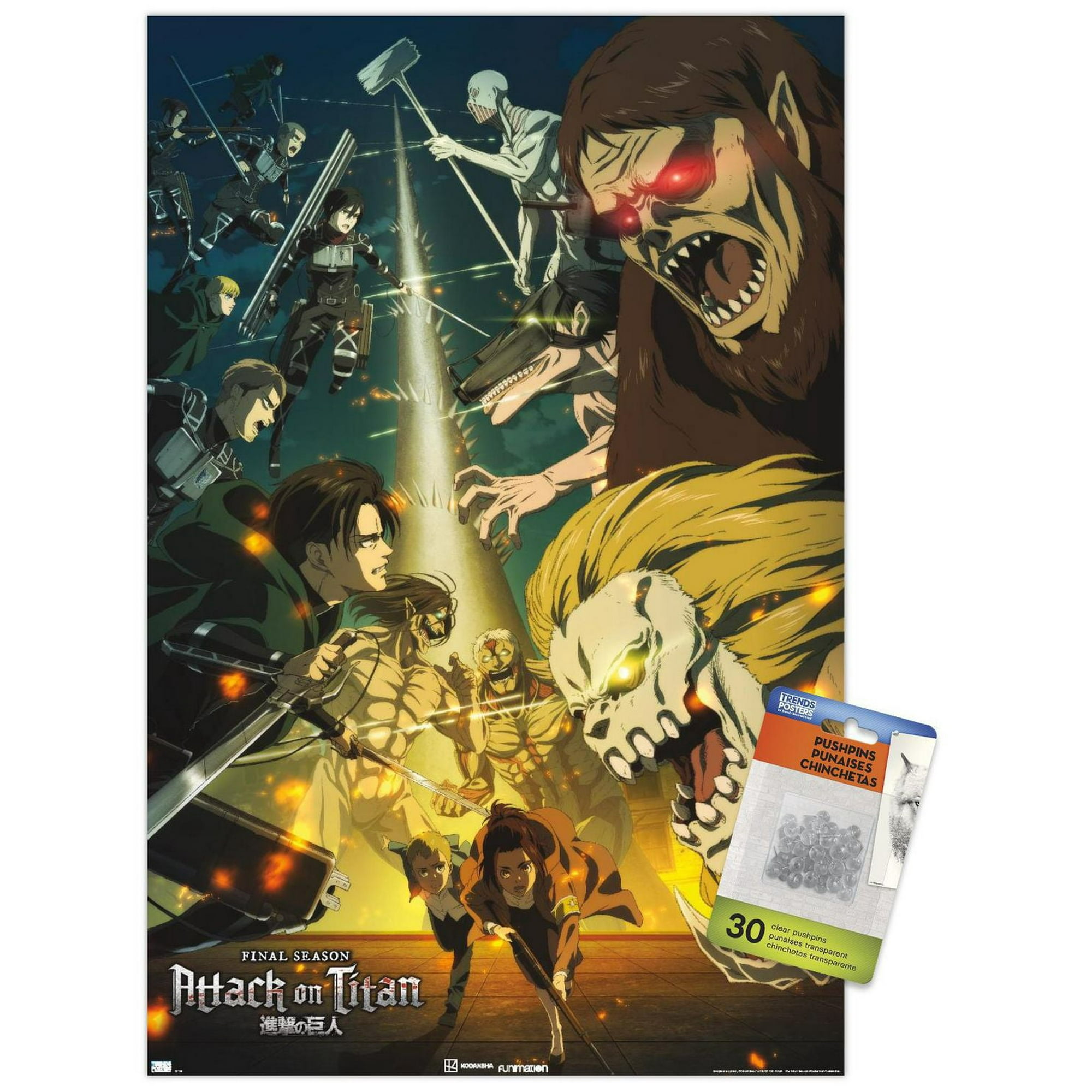 Click here for Trends International Attack On Titan: Season 4 - K... prices