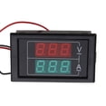 LED 500V 100A Digital Voltmeter Ammeter 2in1 Multimeter Voltage ...