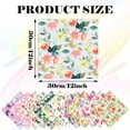 24 Sheets Floral Pattern Paper 12x12 inch, Watercolor Flower Double ...
