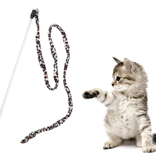 Cat Toy, Funny 1Pc Toy Teaser Print Tail Leopard Cat Teaser, For Cats ...