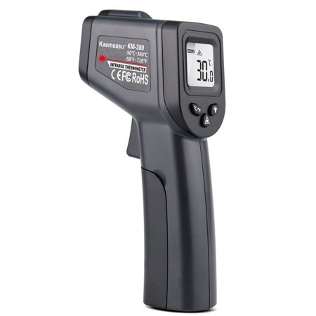 Digital Infrared Thermometer Non-Contact Thermometro High Temperature ...