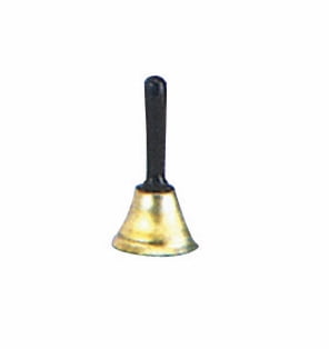 SANTA HAND BELL 5-1/2"TALL - Walmart.com