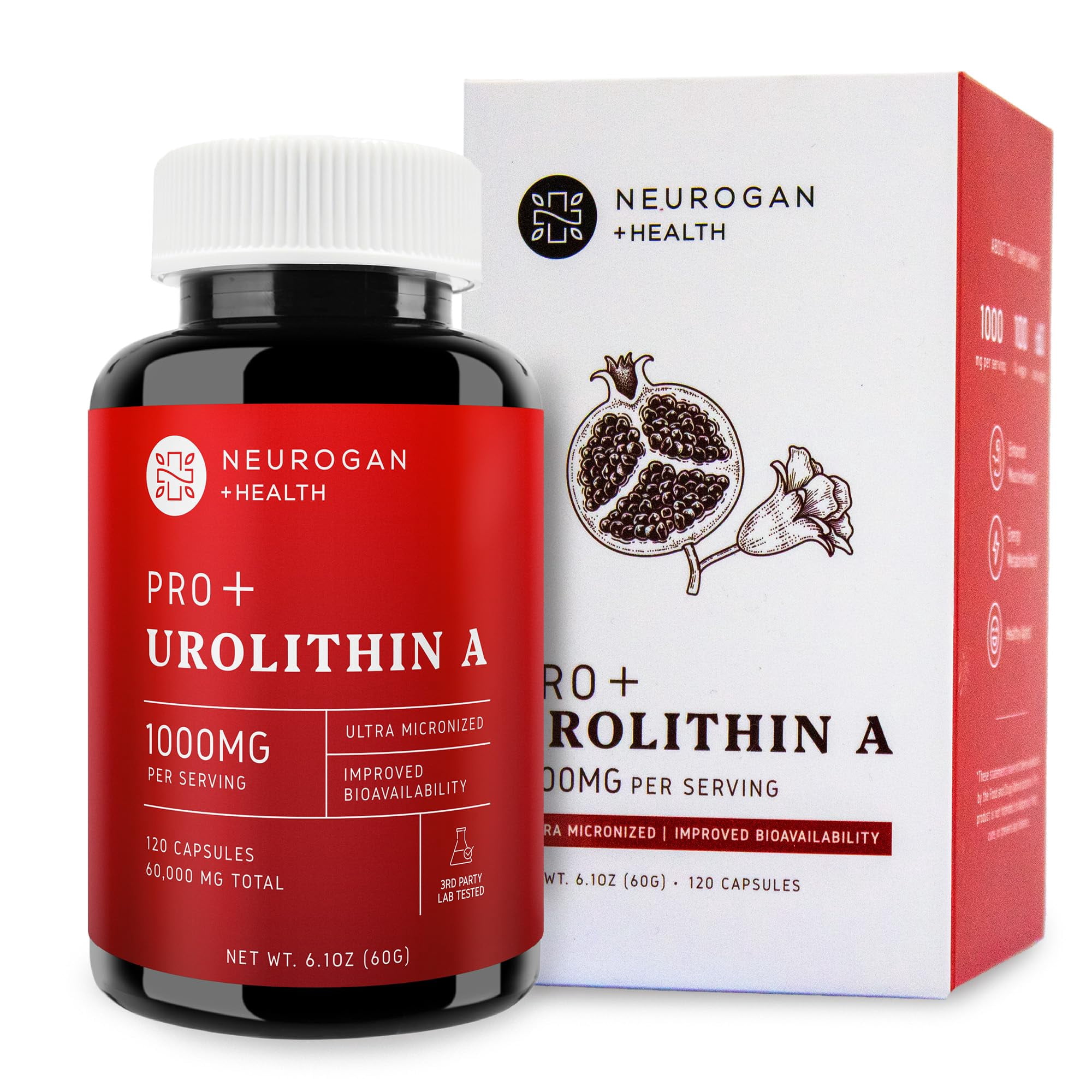 Suplemento Neurogan Enhanced Strength Urolithin A Pro 1000 mg | Bodega ...