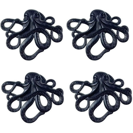 Octopus Drawer knobs Nautical Beach Ocean Theme Home Decor Drawer Pulls ...