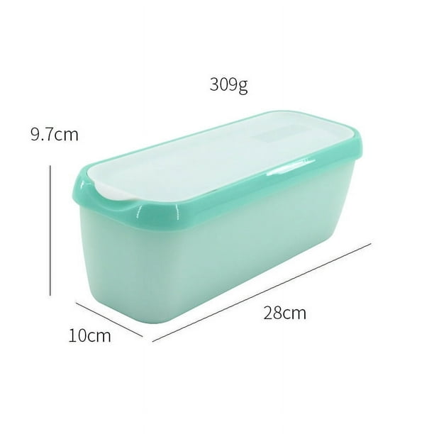 Large Rectangular Ice Cream Box, Plastic PP Storage Box, Ice Cream Box ...