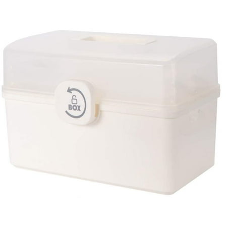 Medication box organizer Medicine box with compartments Child-proof ...