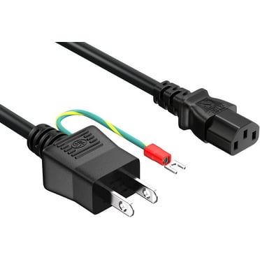 Cable Leader 6ft NEMA 5-15P to C13 Hospital Grade Power Cord 18 AWG ...