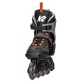 K2 Men's Kinetic 80 Inline Skates, Adjustable, Black/Red, 80mm Wheels ...