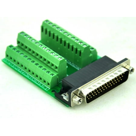 Slim Right Angle D'SUB DB44HD Male Header Breakout Board Module ...