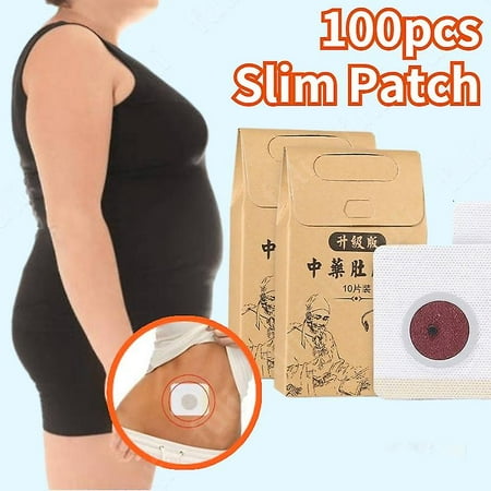 50pcs Chinese Medicine Weight Loss Navel Sticker Magnetic Detox ...